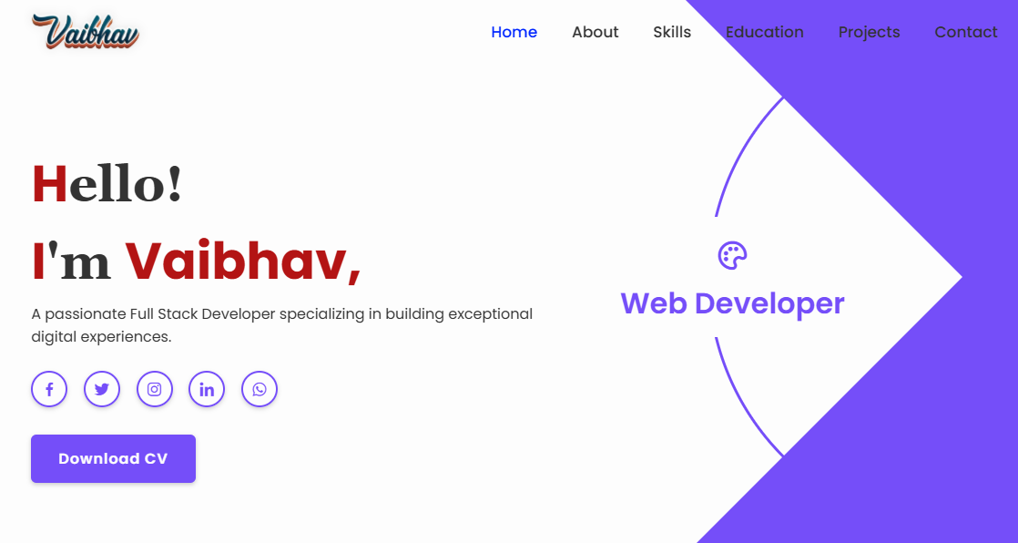 Vaibhav Gaikwad - Portfolio